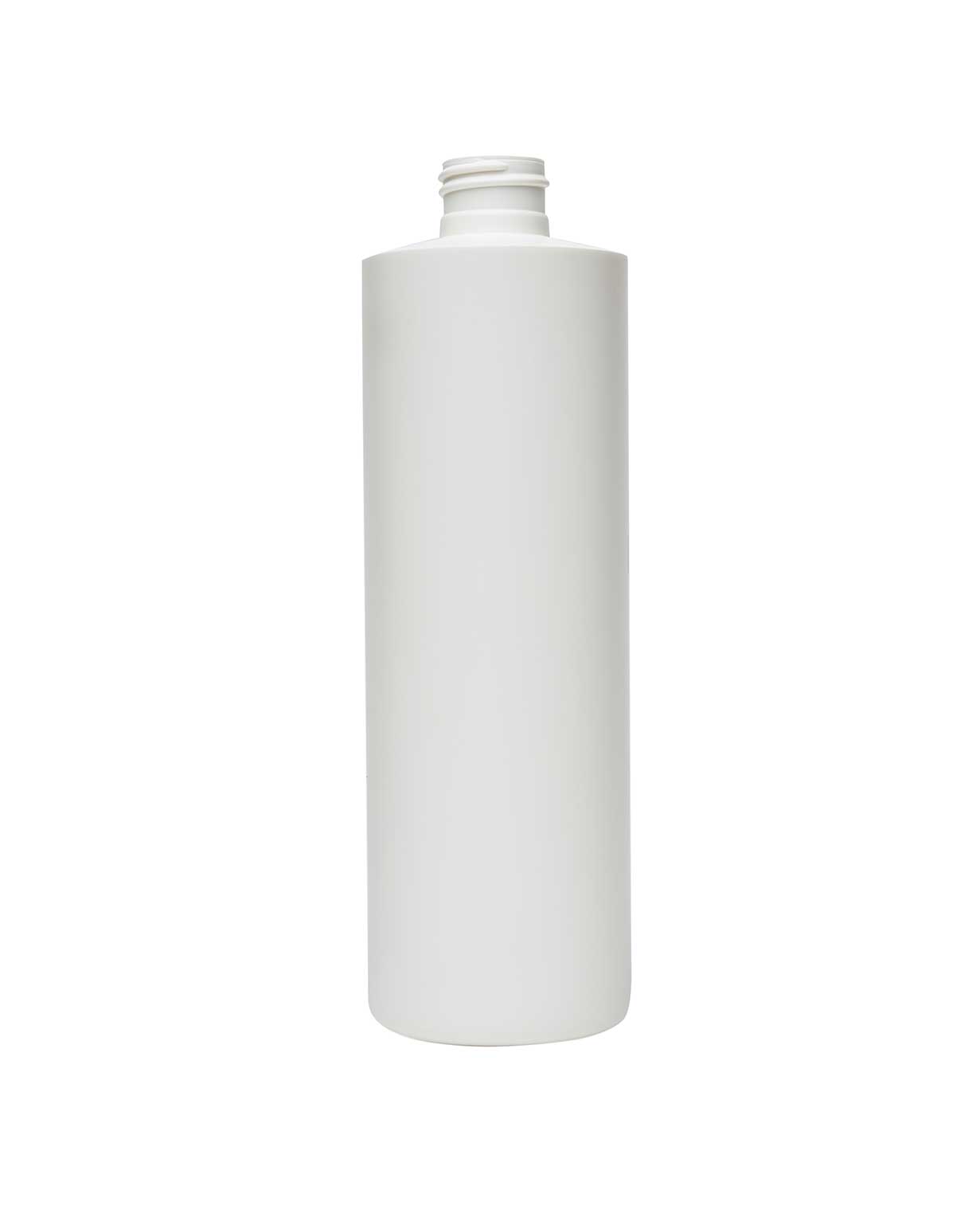32oz 28-410 Natural HDPE Cylinder Round Bottle
