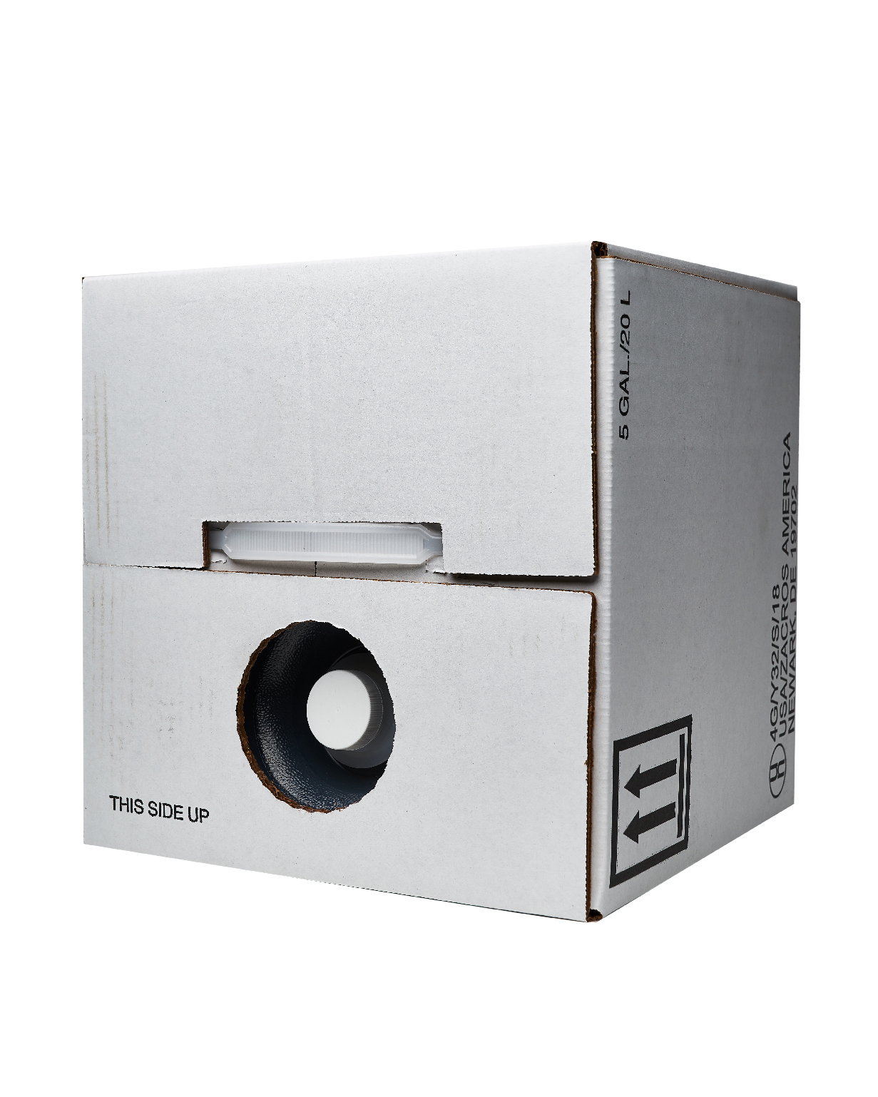 5gl 38-400 Natural Assembled Cubitainer