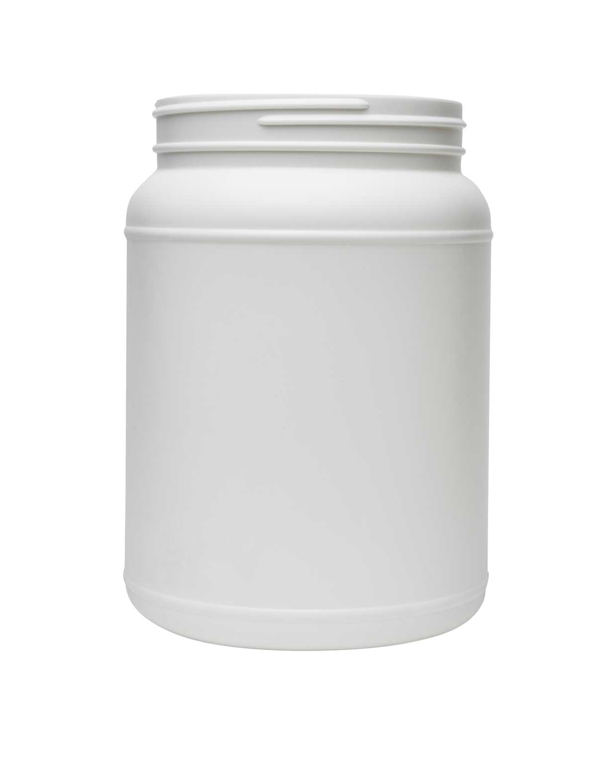 20oz 89-400 White HDPE Wide Mouth Jar